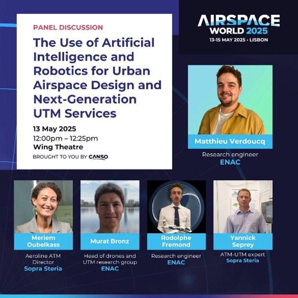 UTM Chair at the Airspace World 2025: The Intersection of Robotics, AI, and Biotechnology for ...